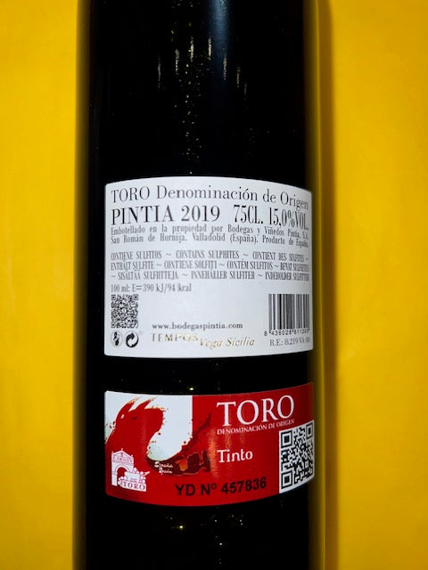 Pintia 2019 Toro, Spain 75cl – Wine Raks