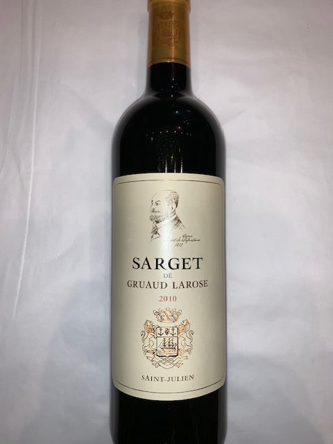 Sarget de Gruaud Larose 2010 St Julien 75cl – Wine Raks